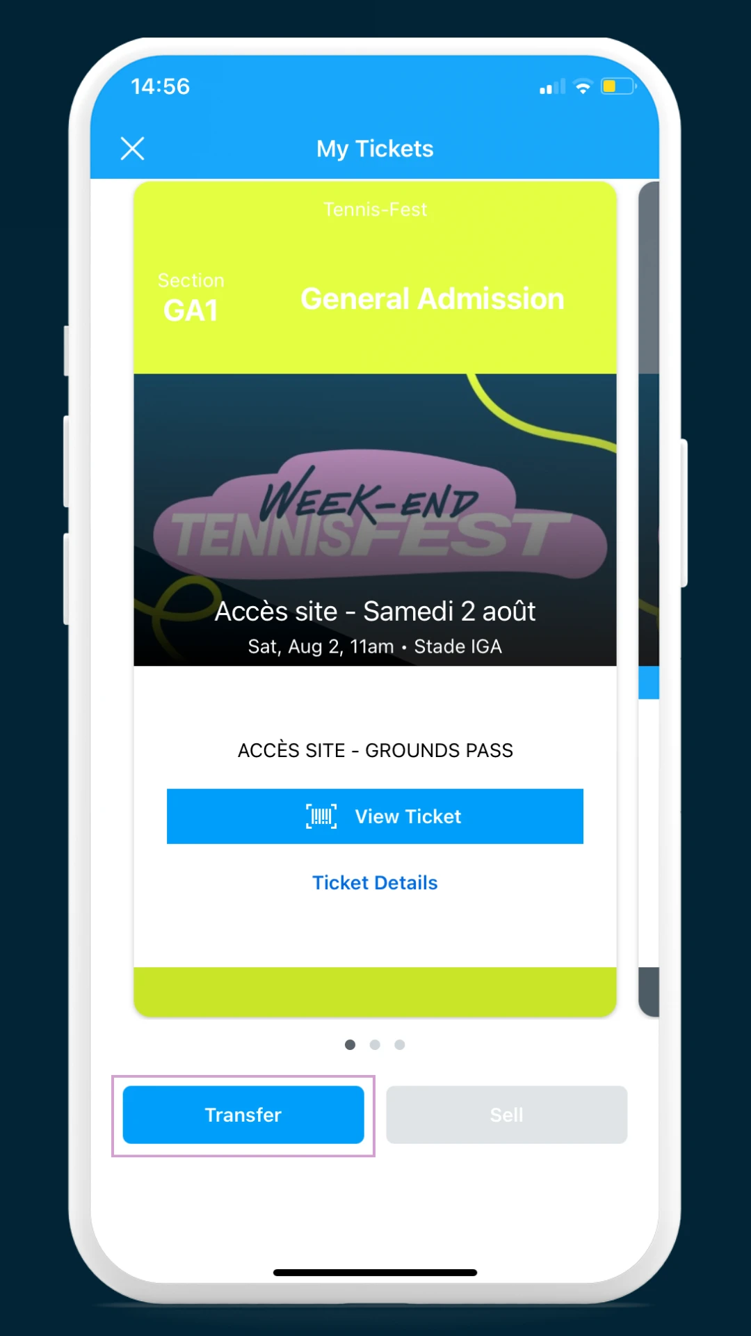 Manage Your Tickets | National Bank Open